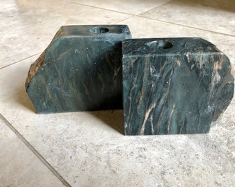 Slab candle holder | Etsy