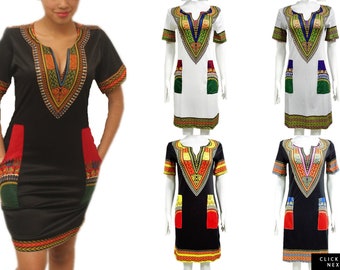 Dashiki dress | Etsy