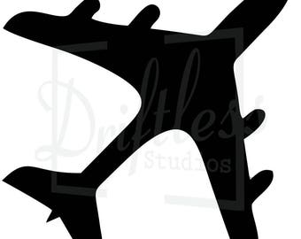 Airplane stencil | Etsy