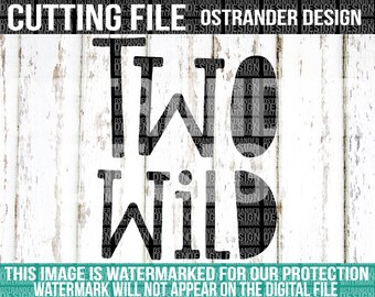 Two wild svg | Etsy