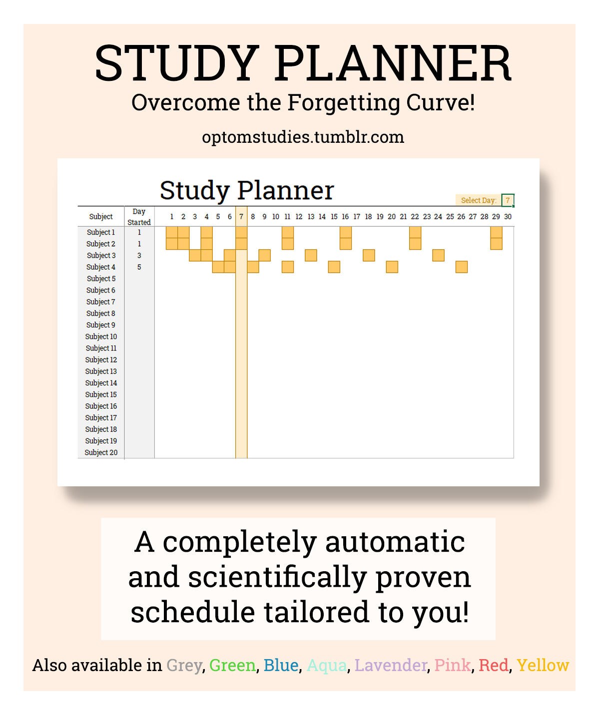 Automated Study Planner with Spaced-Repetition