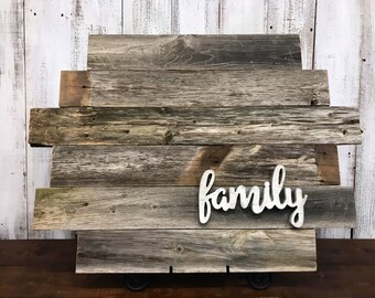 Natural wood sign | Etsy