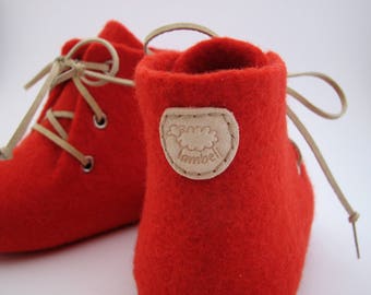 Felt baby shoes | Etsy