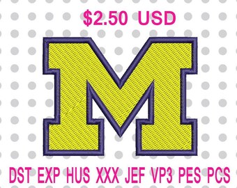 Michigan embroidery | Etsy