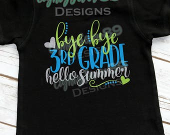 3rd grade shirt | Etsy