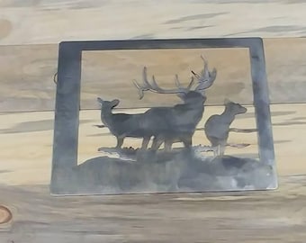 Wildlife metal art | Etsy
