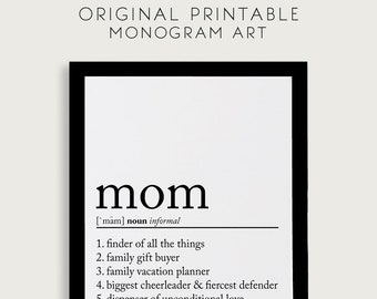 Mom definition | Etsy
