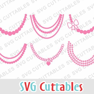 Pearls svg | Etsy