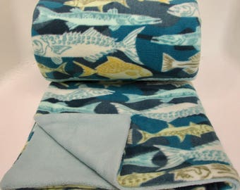 Fish blanket | Etsy