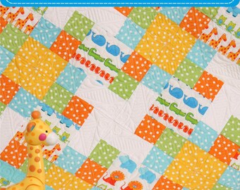 Baby quilt pattern | Etsy