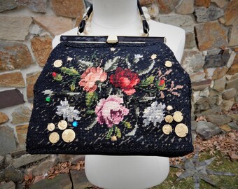 Needlepoint purse | Etsy