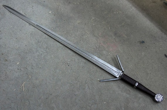 the witcher wild hunt silver sword replica cosplay