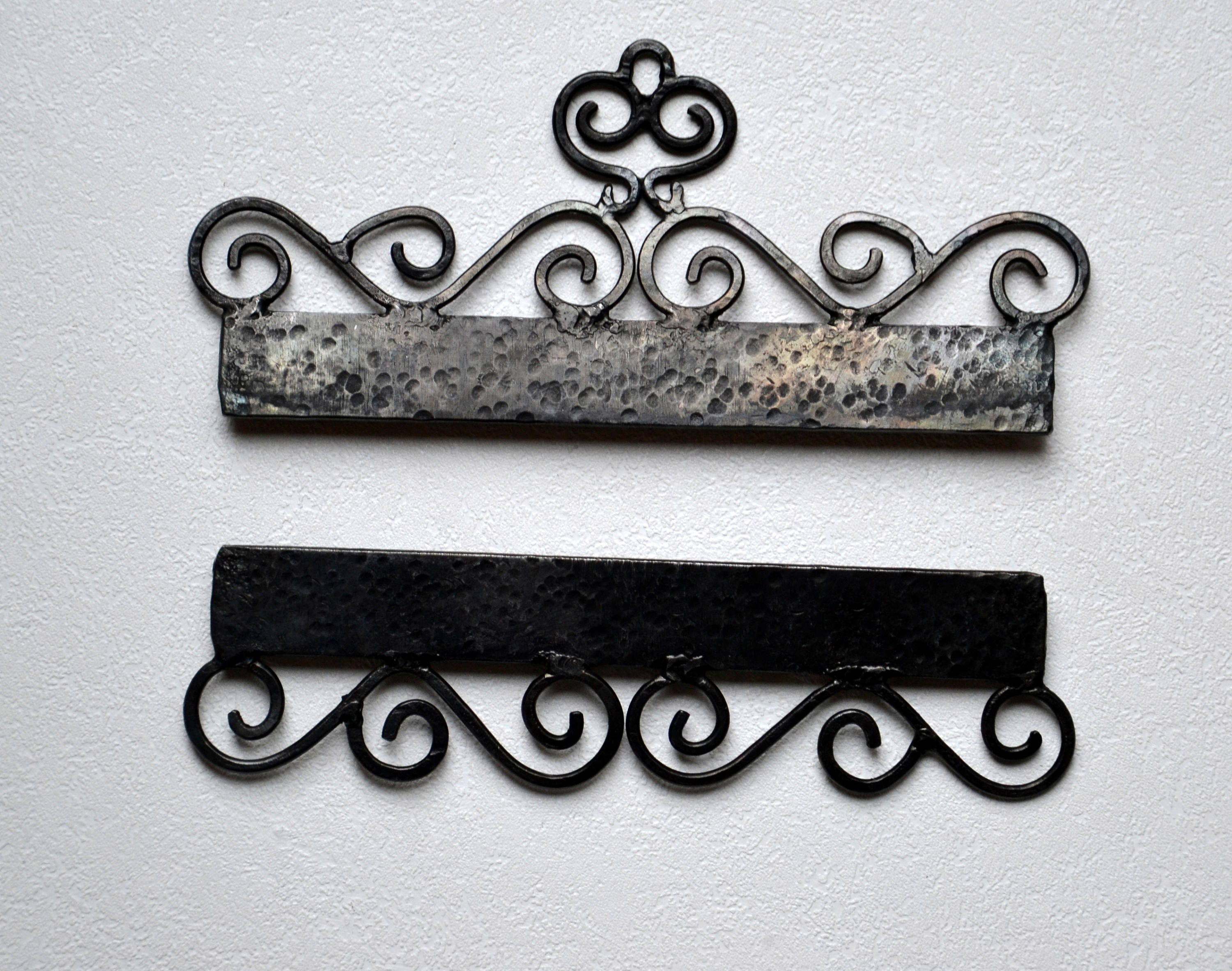 Bell pull hardware Klokkestreng hangers Wrought iron