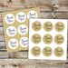 Meal Stickers Menu Stickers Wedding Wedding Meal Indicator