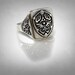 Cross Of Lorraine Magnum PI Team Ring Sterling Silver 925