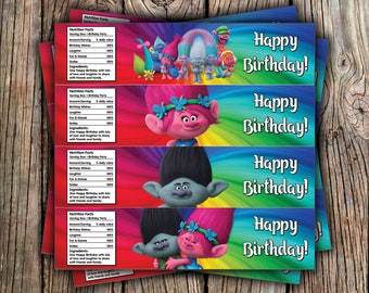 Trolls labels | Etsy