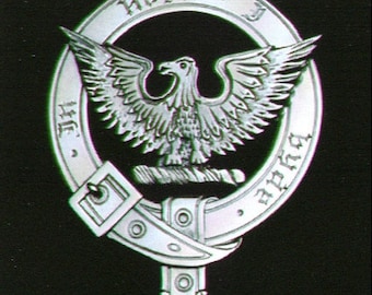 Muir Clan Crest Scottish Cap Badge CB02