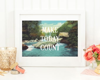 Make today count | Etsy
