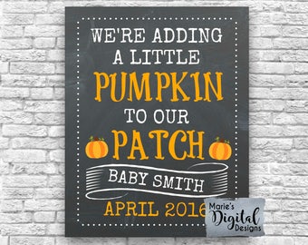 Pumpkin patch sign | Etsy
