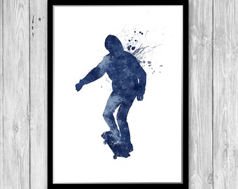 Teen boy wall art | Etsy
