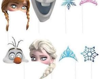 Frozen photo props | Etsy