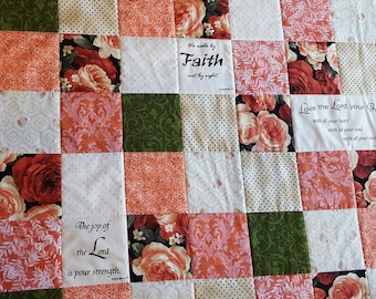 Christian quilt | Etsy