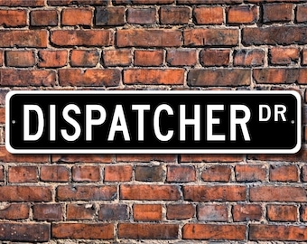 Dispatcher sign | Etsy