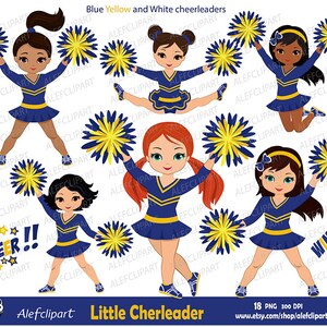 Cheerleader clipart | Etsy