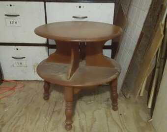 Two tier end table | Etsy