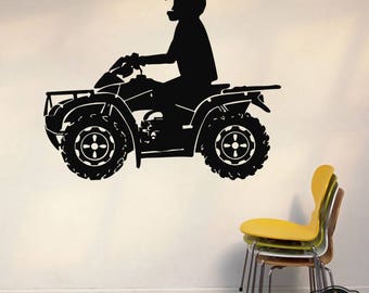 4 wheeler decal | Etsy