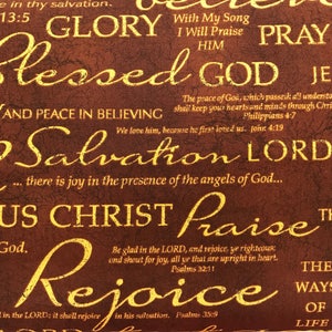 Religious fabric | Etsy