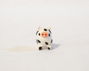 Clay cow | Etsy