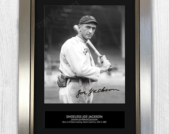 Shoeless joe jackson | Etsy