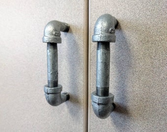 Steel pipe handle | Etsy