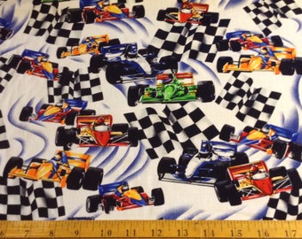 Race car fabric | Etsy