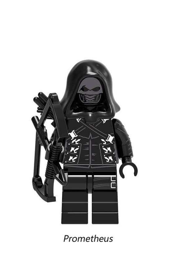 Prometheus custom minifigure fits Lego DC Comics Green