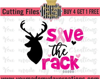 Save The Rack Awareness BC Embroidery Applique Design