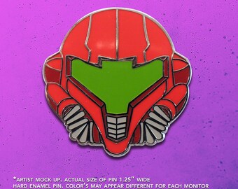 Metroid enamel pin | Etsy