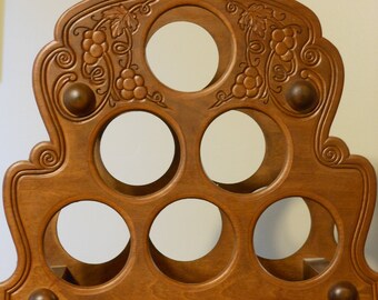 Vintage wine rack | Etsy