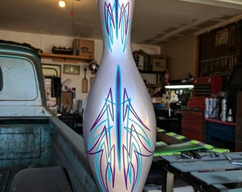 Painted bowling pin | Etsy