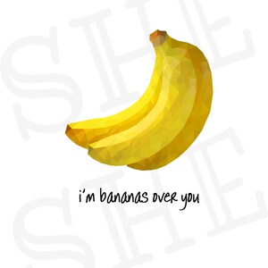 Bananas over you | Etsy