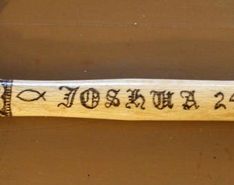 Bible verse wood burning | Etsy