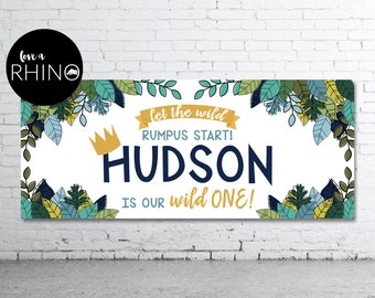 Wild one backdrop | Etsy