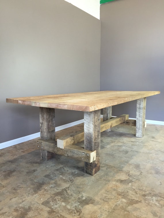 Dining Table Reclaimed Wood Table Farmhouse Dining Table