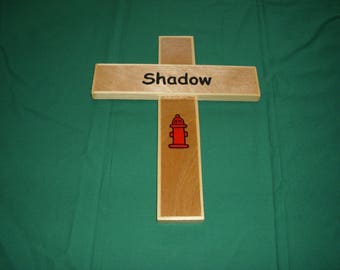 Pet memorial cross | Etsy