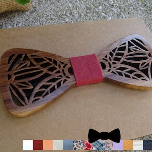 Wooden bow tie | Etsy
