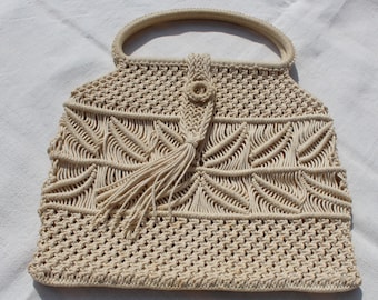 Macrame purse | Etsy