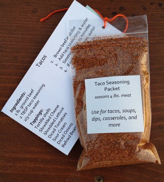 Taco Seasoning Packet