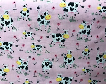 Cow fabric | Etsy