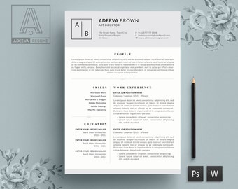 Cv design | Etsy